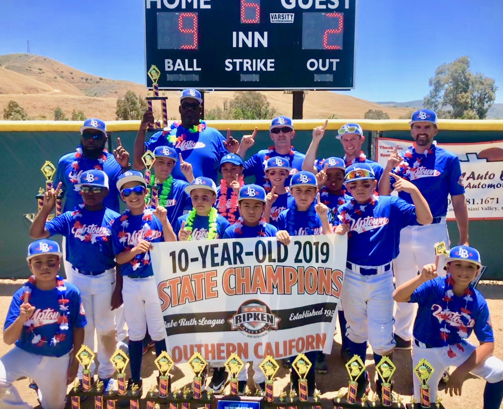 Uptown Long Beach 10U Youth Baseball Wins SoCal State Tournament ...