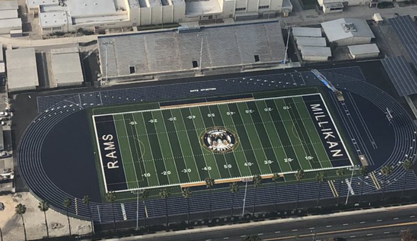Millikan’s New Football Field, Track Completed – The562.org