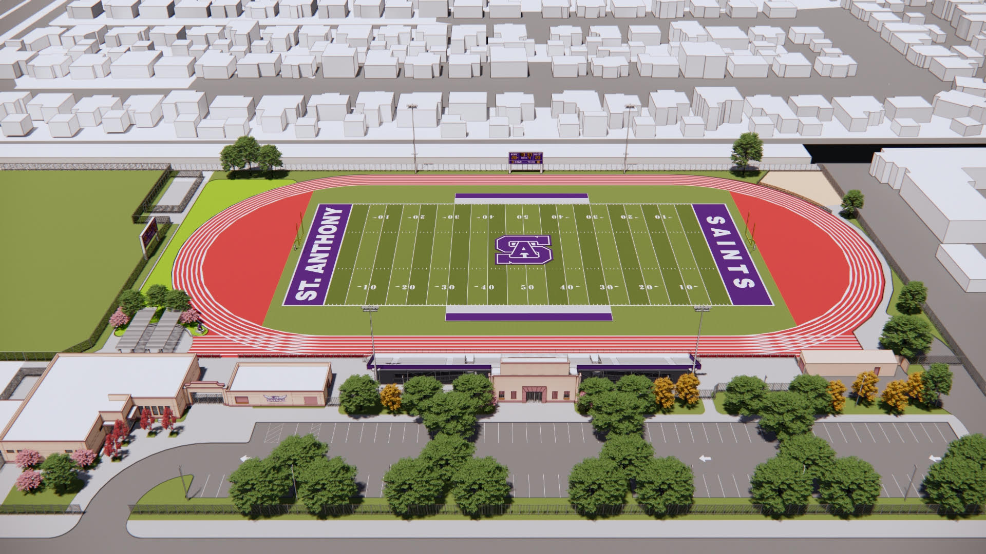 St. Anthony Breaks Ground On New Athletic Facility At Clark Field ...