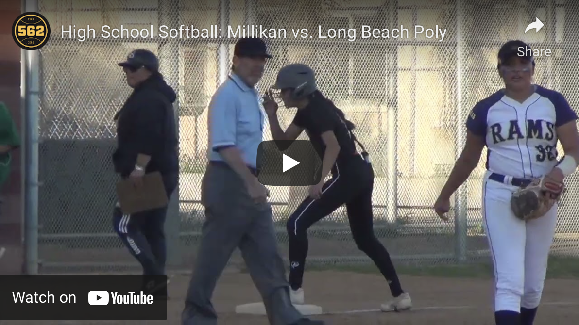 VIDEO: Millikan vs. Long Beach Poly, Softball – The562.org
