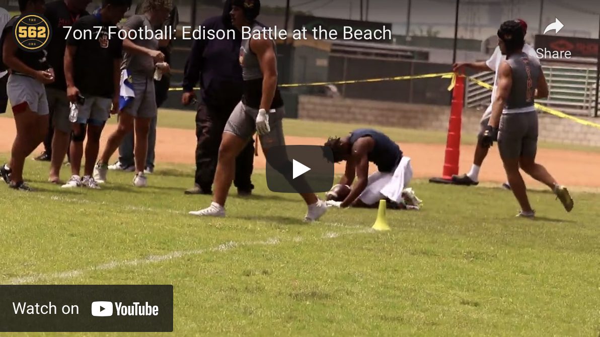 VIDEO: Battle at the Beach 7on7 Football Tournament – The562.org