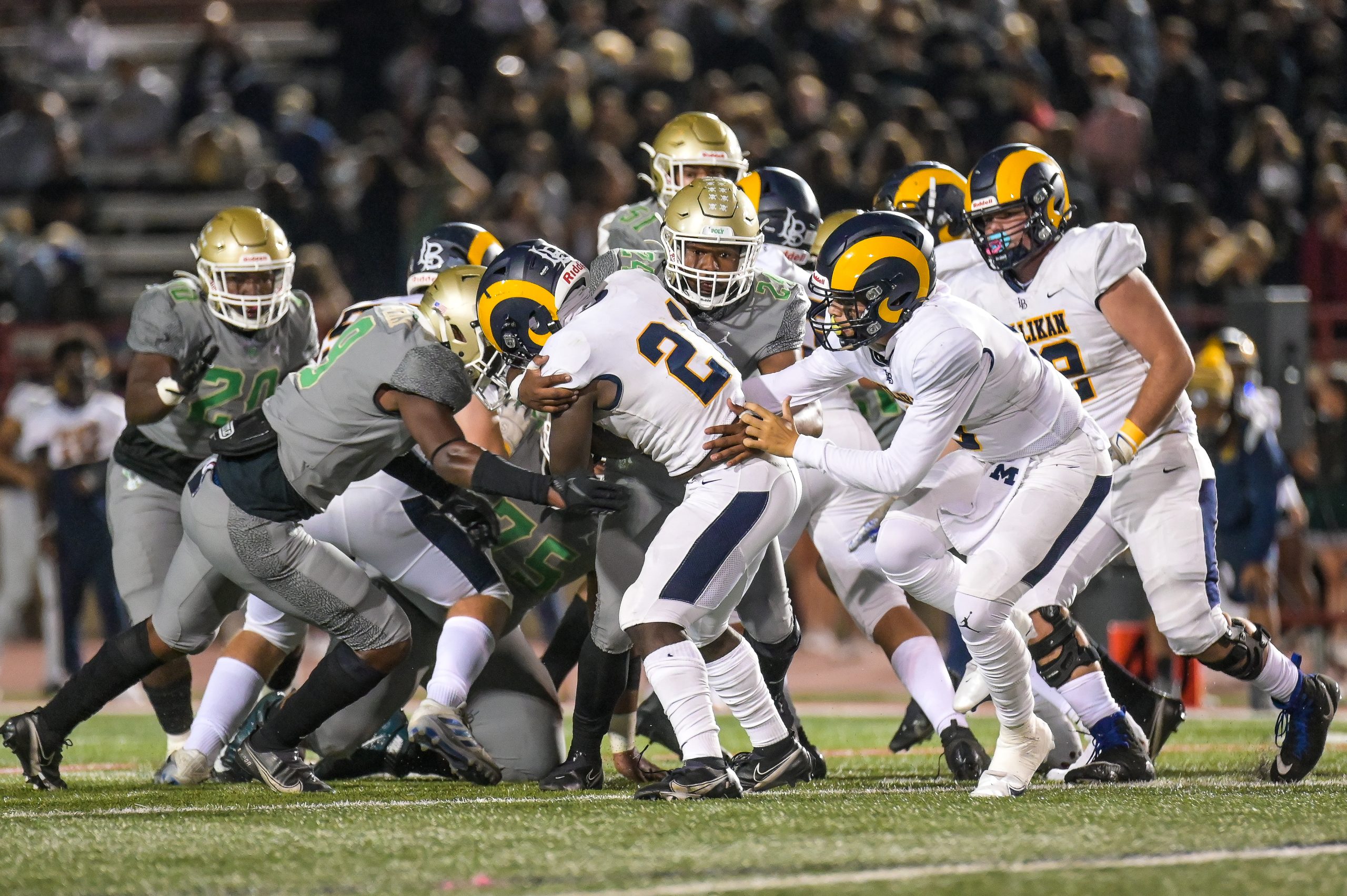 LIVE UPDATES: Long Beach Poly Football at Millikan, Jordan vs Lakewood ...