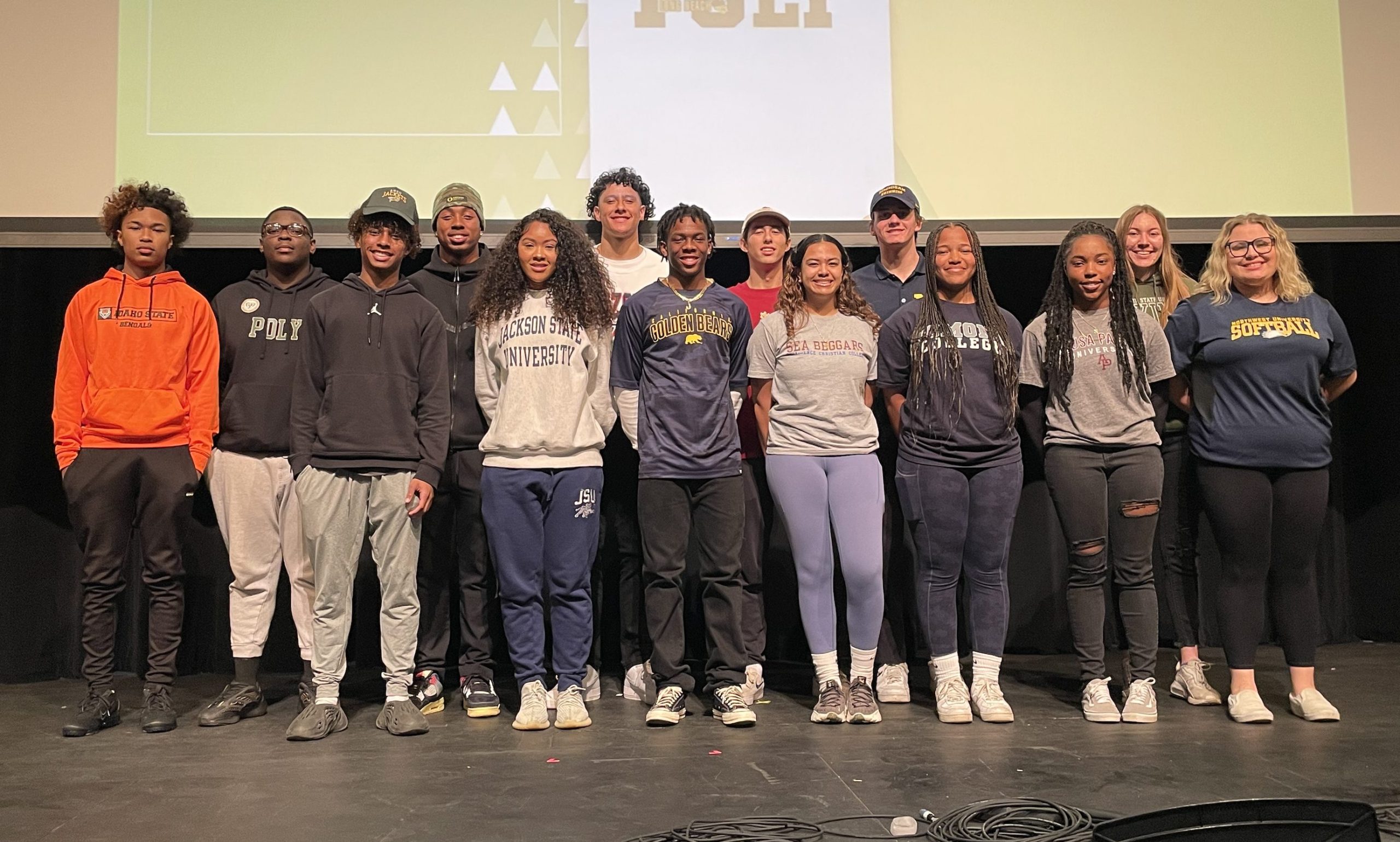Long Beach Poly Celebrates Signing Day With 14 Student-Athletes And ...