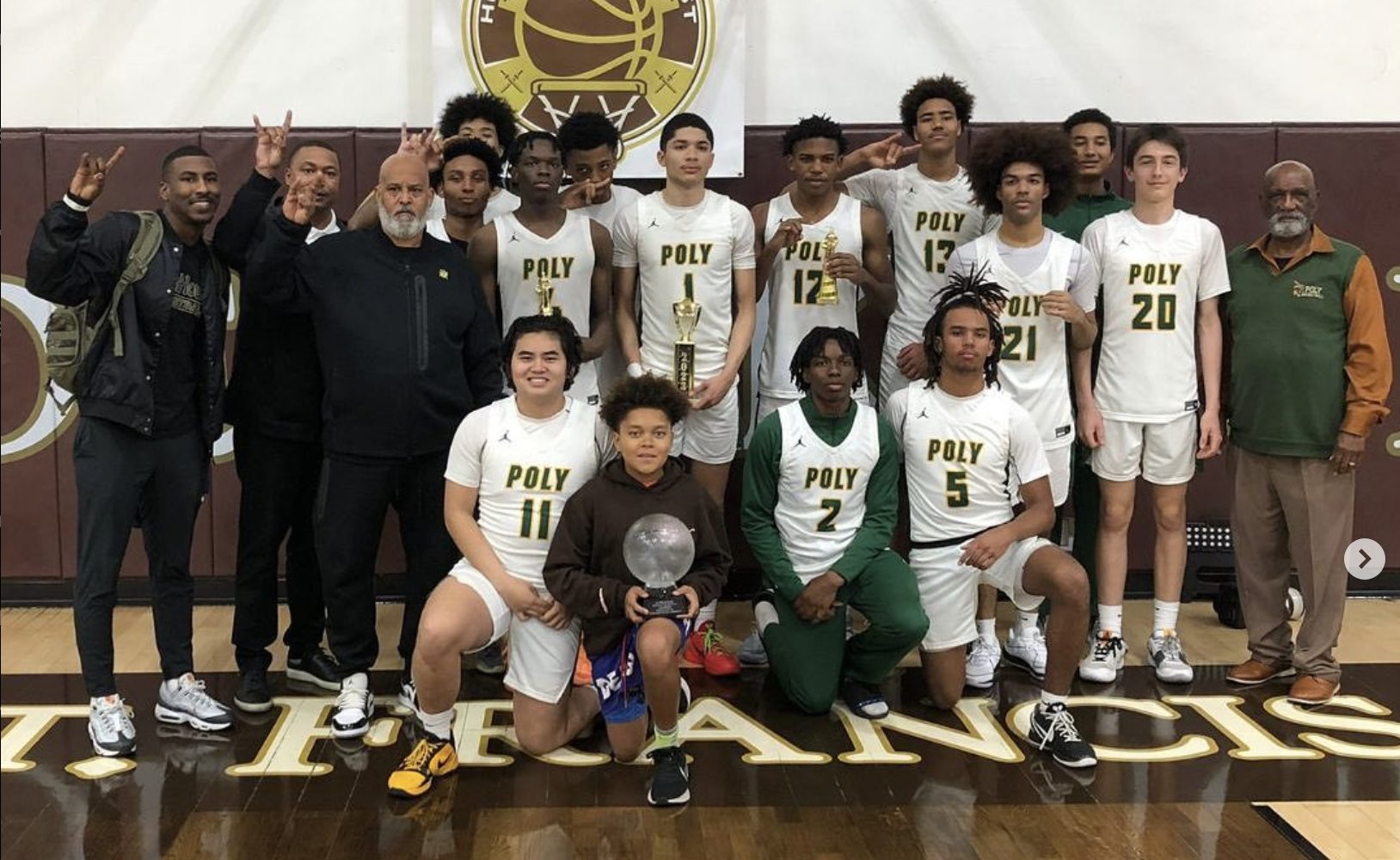 Long Beach Poly Basketball Wins St. Francis Tournament – The562.org