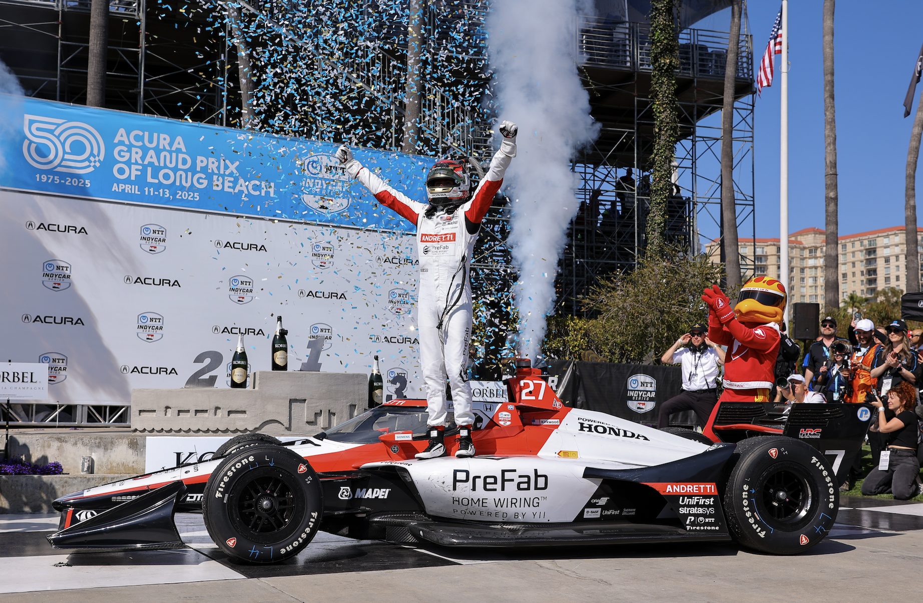 Kyle Kirkwood Wins Again At 50th Acura Grand Prix of Long Beach ...