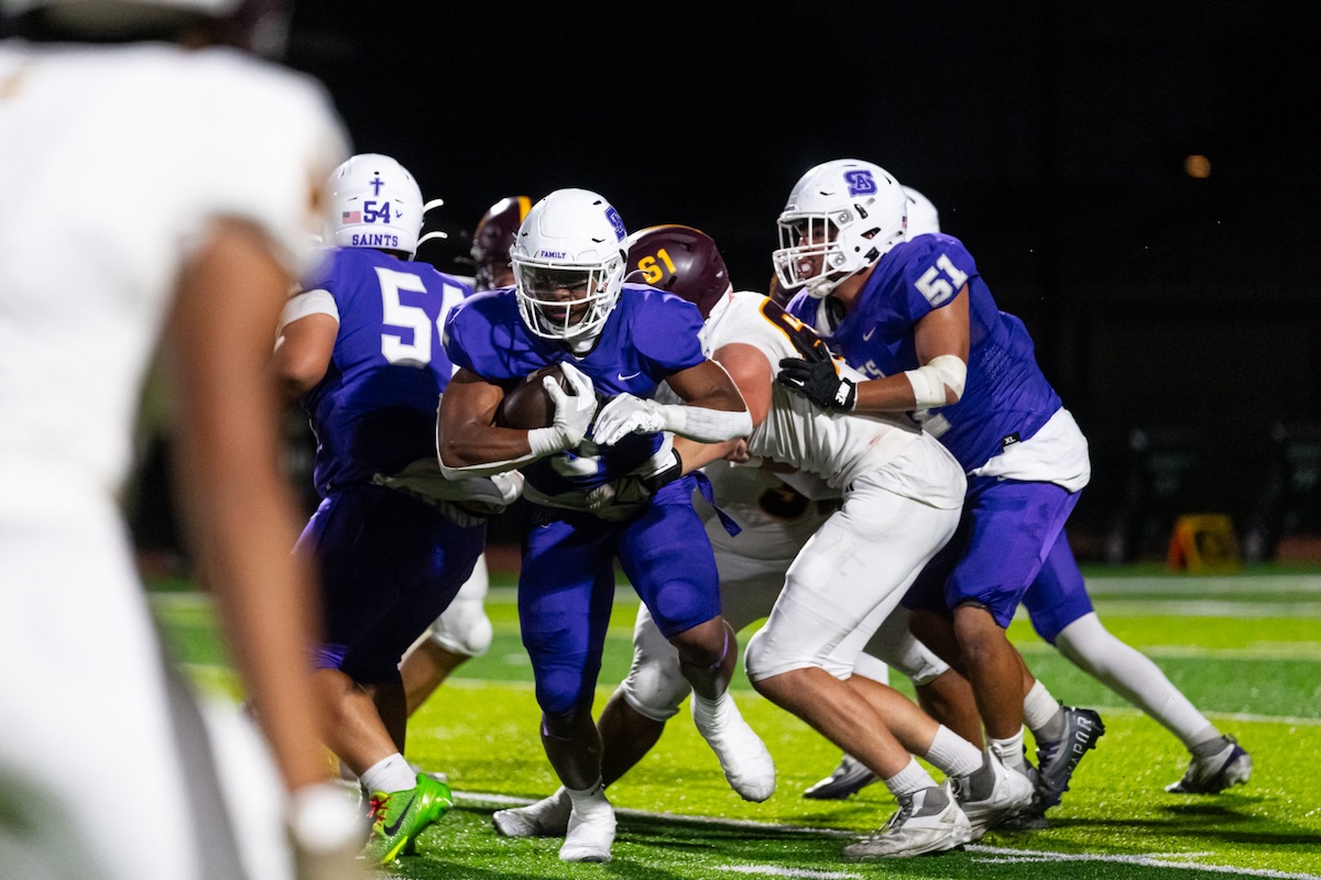 Football: St. Anthony Picks Up First Win Against Cantwell-Sacred Heart ...