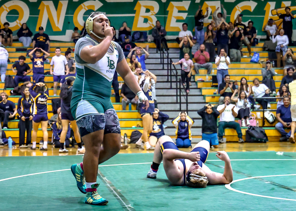 Wrestling: Long Beach Poly Sweeps Millikan, Boys Pick Up Thrilling ...