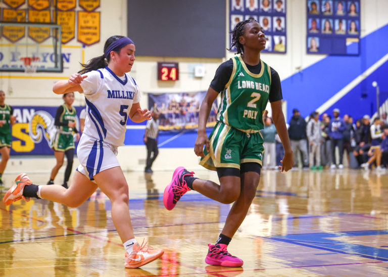 PHOTOS: Millikan Vs. Long Beach Poly, Girls’ Basketball – The562.org