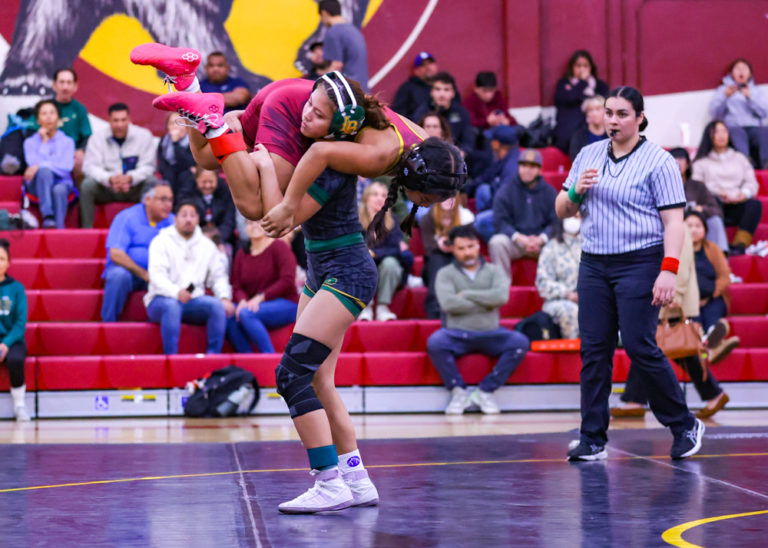 PHOTOS: Wilson Vs. Long Beach Poly, Girls’ Wrestling – The562.org