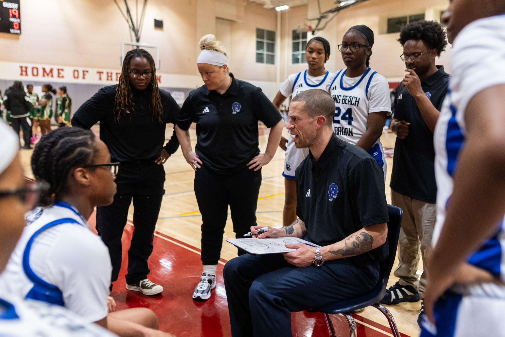 Jordan Basketball Coach Wesley Ronsebaum Wins 100th Game – The562.org